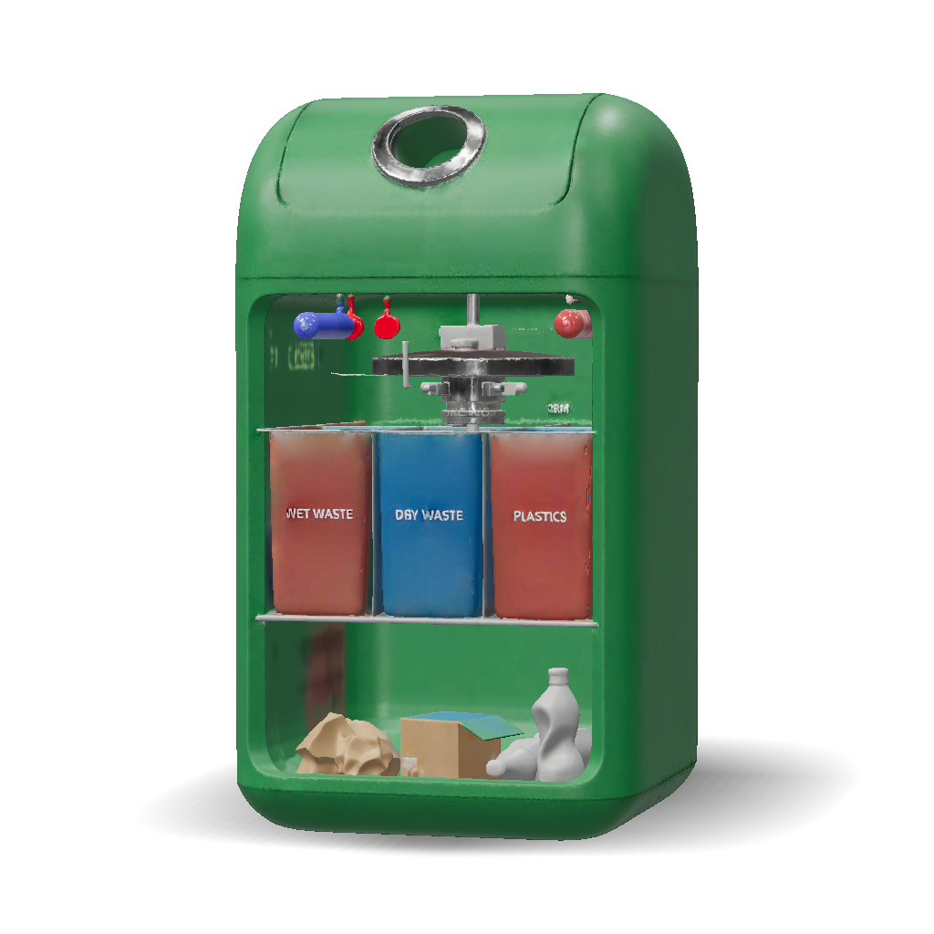 3D Model: The updated model should look like a smart eco friendly ...